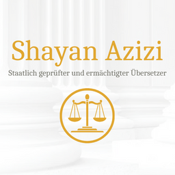 Shayan Azizi - Übersetzer für Persisch - Farsi - Dari - Englisch